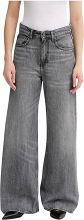 Won Hundred Femme, Jeans, Gris, Taille: W30 Jean Large Taille Haute