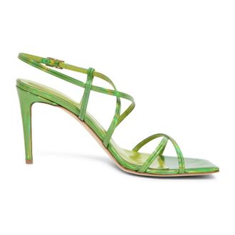 NCUB Gr&uuml;nes- schimmerndes Sandalen-Modell Mony - - Shoes - Damen - Gr&uuml;n - 36 EU