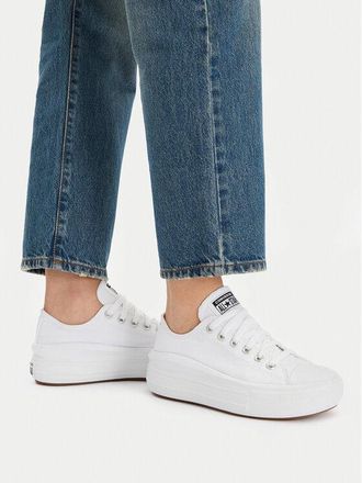 Converse Sneakers aus Stoff Ctas Move Ox 570257C Wei&szlig;