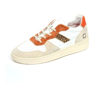 D.A.T.E. Vintage Court 2.0 Schuhe Wei&szlig;-Ziegel - - Shoes - Damen - Wei&szlig; - 40 EU