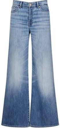 7 For All Mankind Jean flare large Lotta en coton m&eacute;lang&eacute;