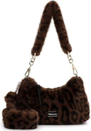 Tamaris sac à épaule bandoulière Gerta Bucket Bag Brown marron foncé