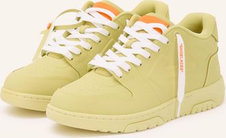 Off-white Hightop-Sneaker Out Of Office orange