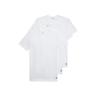 Polo Ralph Lauren T-Shirt-Set 714936903001 Wei&szlig; Slim Fit