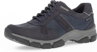 Gabor Herren Sneaker Low, M&auml;nner Halbschuhe,Gore TEX,Wechselfu&szlig;bett,Laufschuhe,schn&uuml;rschuhe,schn&uuml;rer,Sportschuhe,Midnight,44 EU / 9.5 UK