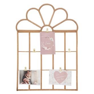Atmosphera Atmosphera - Bilderrahmen f&uuml;r Kinder - Rattan - 40x57 cm - Beige