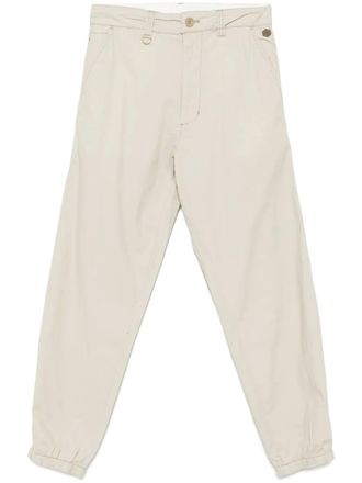 Chocoolate pantalon à lien de resserrage - Tons neutres