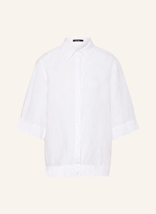 Marc Aurel Marc Aurel Hemdbluse Aus Leinen Mit 3/4-Arm weiss