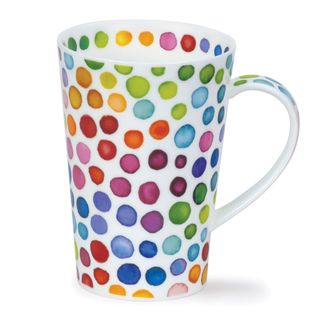 Dunoon Tasse aus feinem Porzellan Shetland-For, hergestellt in England Knochenporzellan Hot Spots