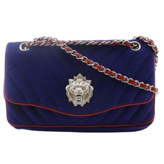 Chanel Pre-owned Coton sacs-chanel - Femme - Pre-owned - Bleu - Taille: ONE Size
