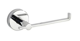 WENKO Vacuum-Loc dérouleur de papier hygiénique Capri - fixer sans percer, Zinc moulé sous pression, 16 x 6 x 7 cm, Chromé