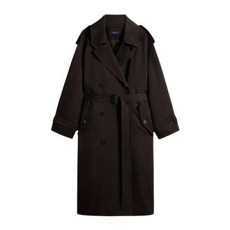 SOEUR Soeur - Lazare Oversized Trench Coat - Femme - Manteaux - Brun - Taille: 36 FR