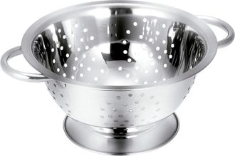 Tescoma Seiher mit Fu&szlig; GrandCHEF &oslash; 28 cm, Silber