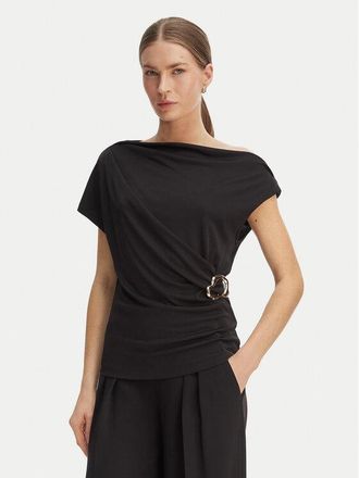Rinascimento Rinascimento Bluse CFC0128664003 Schwarz Regular Fit