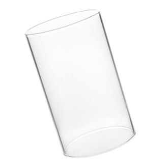 BESPORTBLE Transparenter Glas kerzenhalterzylinder aus Borosilikatglas Winddicht f&uuml;r Stumpenkerzen Wohnraumdeko Hochzeit Festbankett