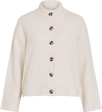 Vila Vibibbi L/S O-Neck Knit Cardigan/Pb