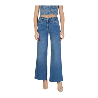 Liu Jo Femme, Jeans, Bleu, Taille: W26 Jeans avec Fermeture &Eacute;clair et Bouton et Poches