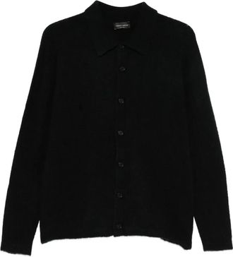 Roberto Collina Langärmeliges Hemd - Schwarz