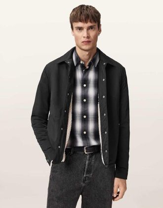 AllSaints Longhaul - Surchemise - Noir