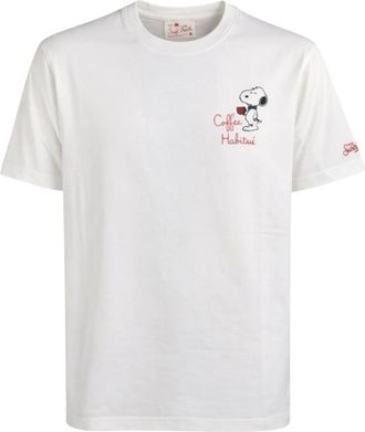 MC2 Saint Barth Homme, Tops, Blanc, Taille: XL Portofino T-shirt