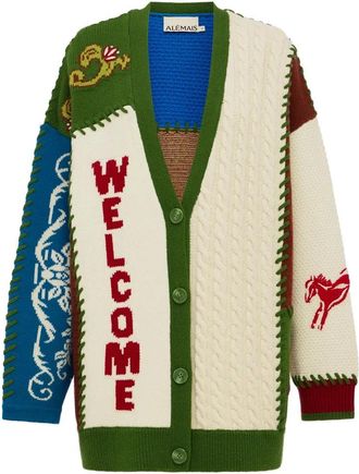 Alemais Cardigan Lasso Patchwork Al&eacute;mais