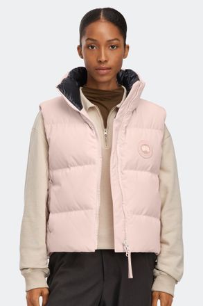 Canada Goose Kurze Grandview Weste mit Tonal Disc
