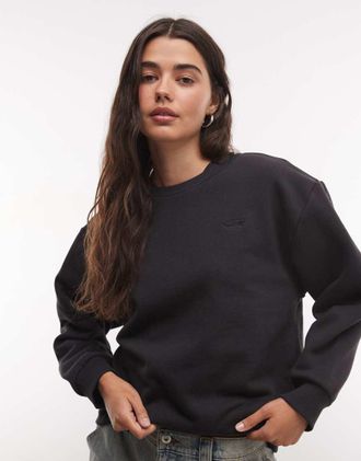 Vans sweat-shirt ras de cou Salton noir