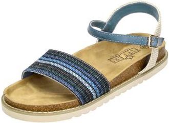 Fitters Footwear Anouk Sandales tendance pour femme Taille 42 43 44 45, bleu, 46 EU