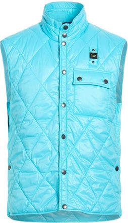 Blauer JACKEN & M&Auml;NTEL - Westen auf YOOX.COM