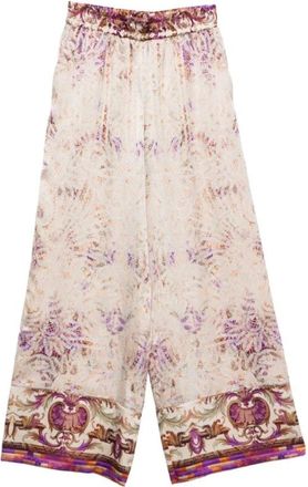 Pierre-Louis Mascia Femme, Pantalons, Multicolore, Taille: 42 FR Mutka Palazzo Pantalons