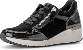 Gabor Baskets basses pour femme 76.508, Noir, 38.5 EU