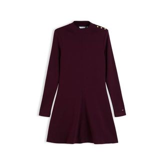 Tommy Hilfiger Robe courte manches longues unie