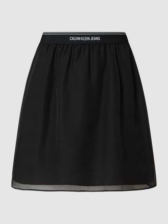 Calvin Klein Jeans Minirock aus Chiffon