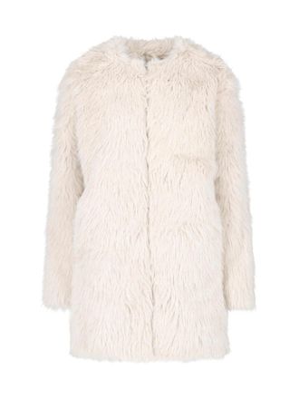 Calvin Klein Faux Fur Jacket