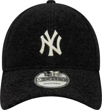 New Era Winter Borg 9Forty New York Yankees Cap - - Accessories - unisex - Schwarzk - ONE SIZE