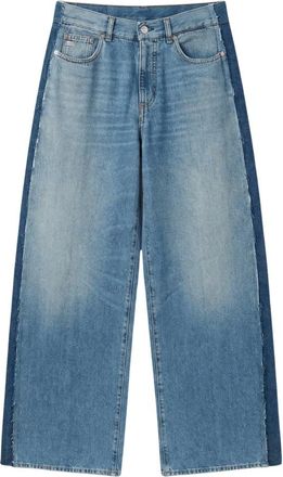Nine In The Morning Femme, Jeans, Bleu, Taille: W24 Gea Patch Overcarrot Jeans