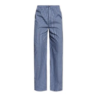 VETEMENTS Plaid Hosen - - Trousers - Herren - Blau - L