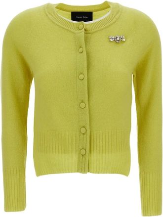 Simone Rocha Femme, Pulls, Vert, Taille: 40 FR Cardigan