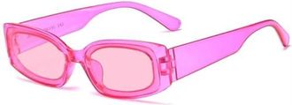 Generic Lunettes De Soleil &Agrave; Monture Carr&eacute;e For Hommes, For Sports Plein Air Et Conduite(Purple)