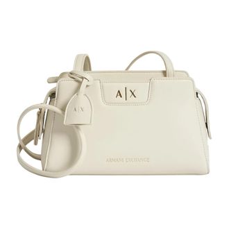 A|X Armani Exchange Femme, Sacs, Blanc, Taille: ONE Size Amelie M Crossbody Bag