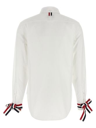 Thom Browne RWB Tape Cuff Shirt - White