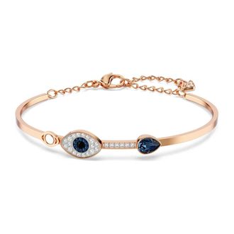 Swarovski Blaues Armband mit b&ouml;sem Blick - - Accessories - Damen - Gelb - ONE SIZE