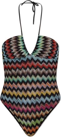 Missoni Femme, Maillots de bain, Multicolore, Taille: 40 FR Maillot de bain &agrave; motif zigzag