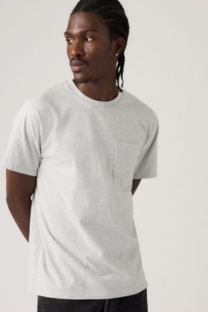 Levi's T Shirt &Agrave; Poche Essential - Homme - Gris / Light Gray - 2XL