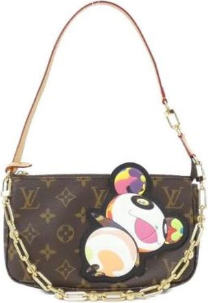 Louis Vuitton Pre-owned Monogram Pochette Accessoires Pouch - Femme - Pre-owned - Brun - Taille: ONE Size