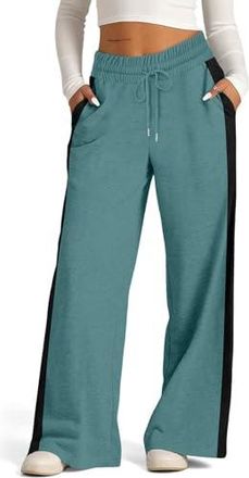 Generic Pantalons Sport pour Femme Large D&eacute;t&eacute; Pant Longue Respirant Comfy Confortable Streetwear Classique Tendance Tenue Fluide Casual Taille Haute 2026 Pant