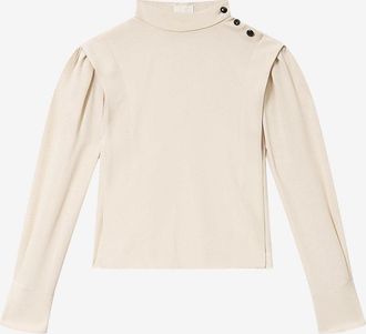 Isabel Marant Haut / Top Felissa - Femme - &Eacute;cru - Taille 34 - Isabel Marant