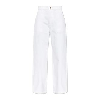 Frame Denim The Bow Cargo - - Jeans - Damen - Wei&szlig; - W29