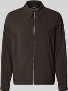 Drykorn Jacke mit Kentkragen und Rei&szlig;verschluss Modell JOTTAR