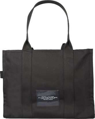 Marc Jacobs Womens Tote Bag The Black Cotton Handbags Hand